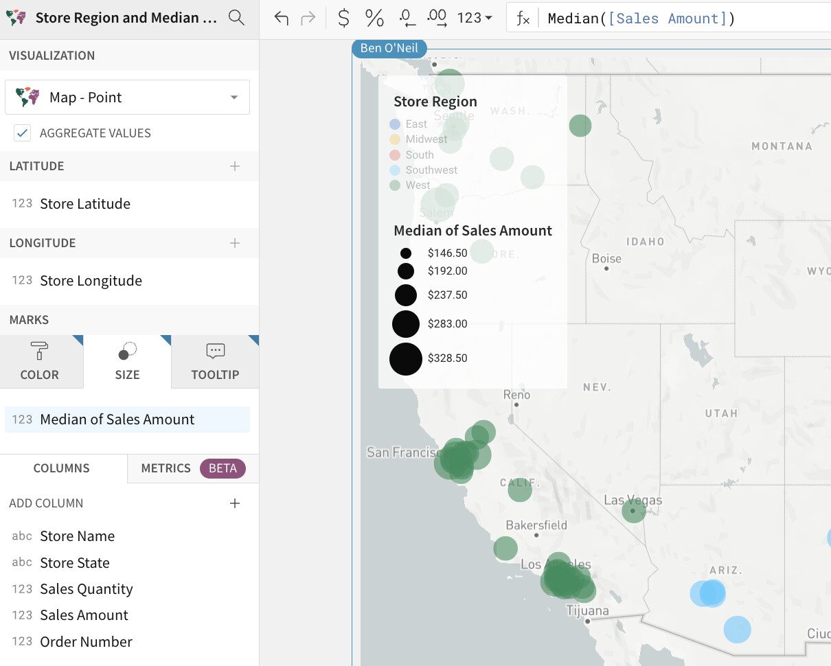 How To Use Conditional Formatting With Point Map Charts Knowledge Hub