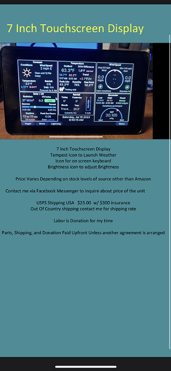 PiConsole Weather Displays - Tempest - Tempest Owners - The Tempest ...
