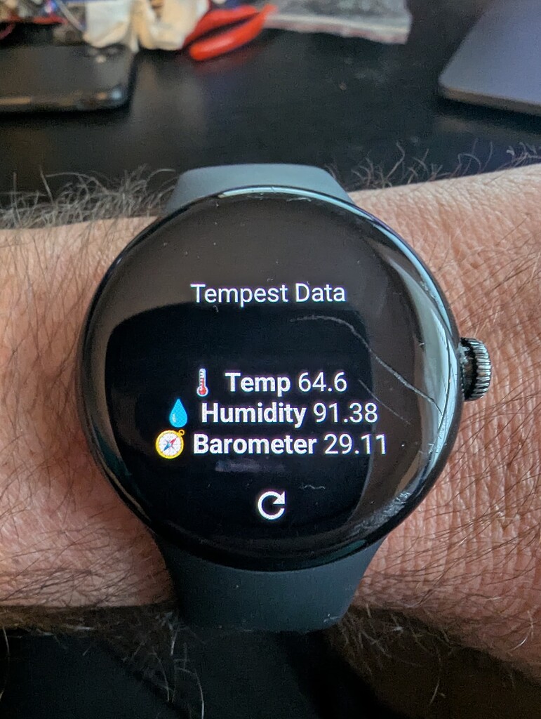 Tempest Data on WearOS - Tempest Owners - The Tempest Weather Community