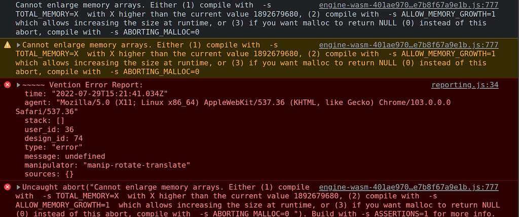 Running exportToSvg yields error - Help - Tech Soft 3D Forum
