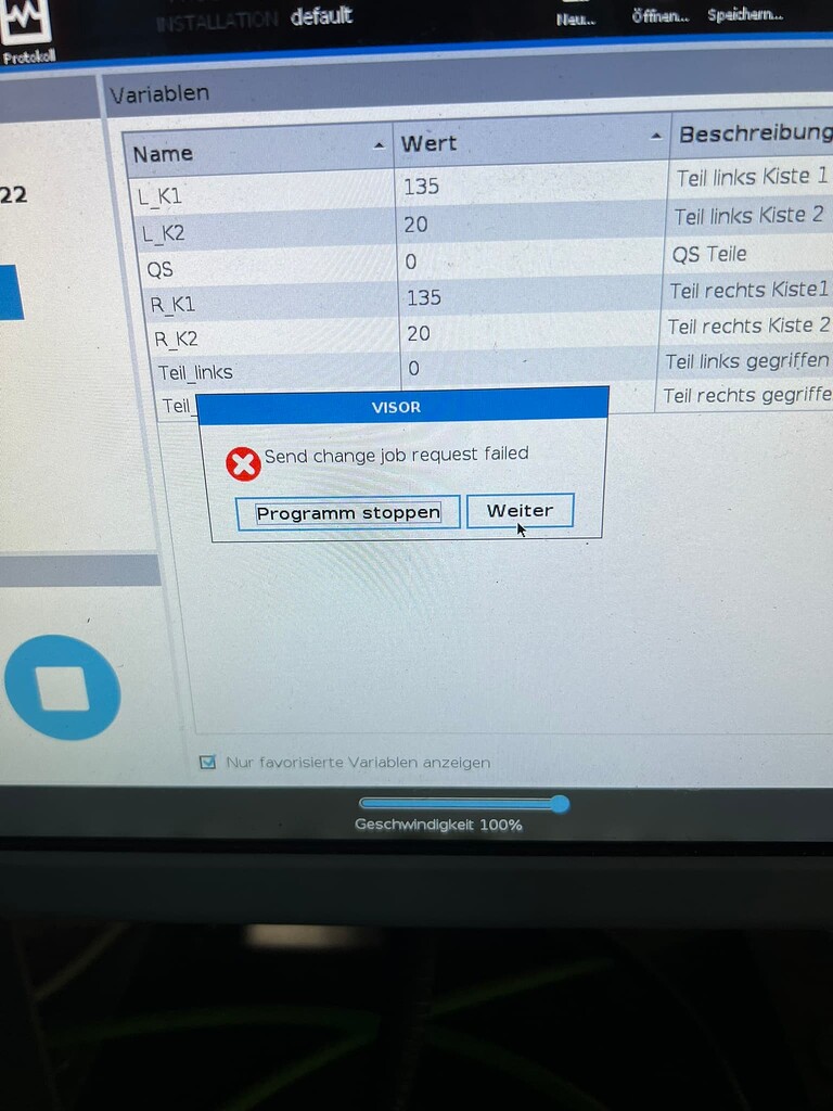 Error after restart (java.lang.NullPointerException) - Technical Questions - Universal Robots Forum