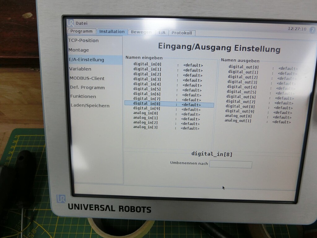 Freedrive Button with Polyscope version SW 1.8 and a CB2 controller - Technical Questions ...