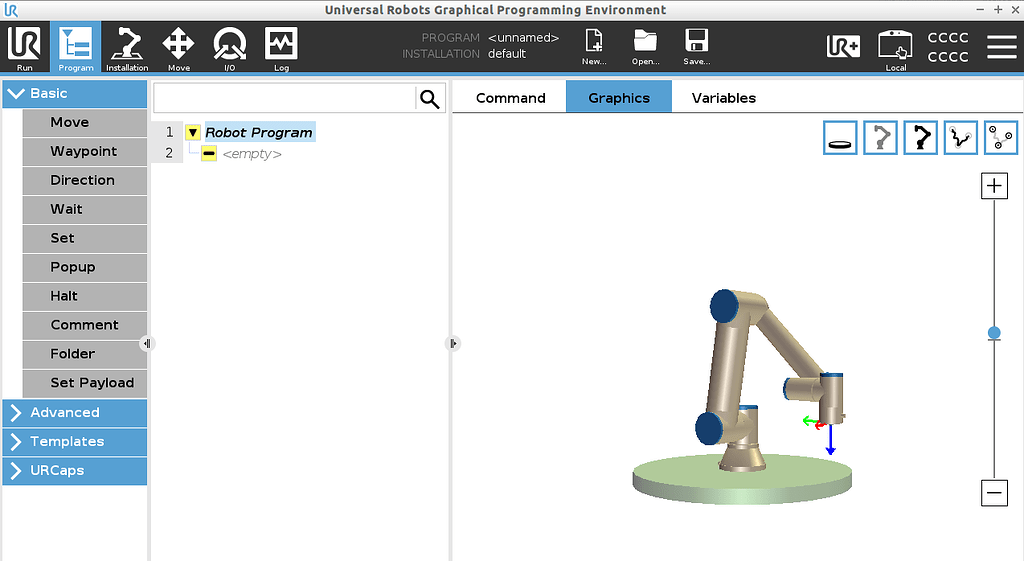 URSim Remote Mode View - Product Wishlist - Universal Robots Forum