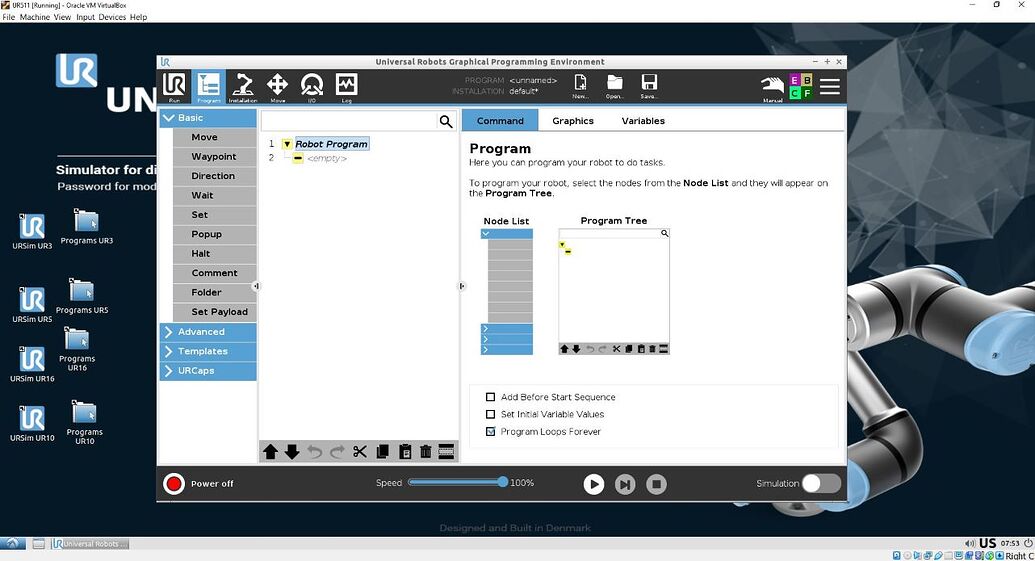 Guide and example: UR Remote Control via TCPIP - Robot Communication ...