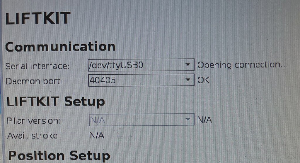 Serial Interface Will Not Connect Robot Communication Universal Robots Forum