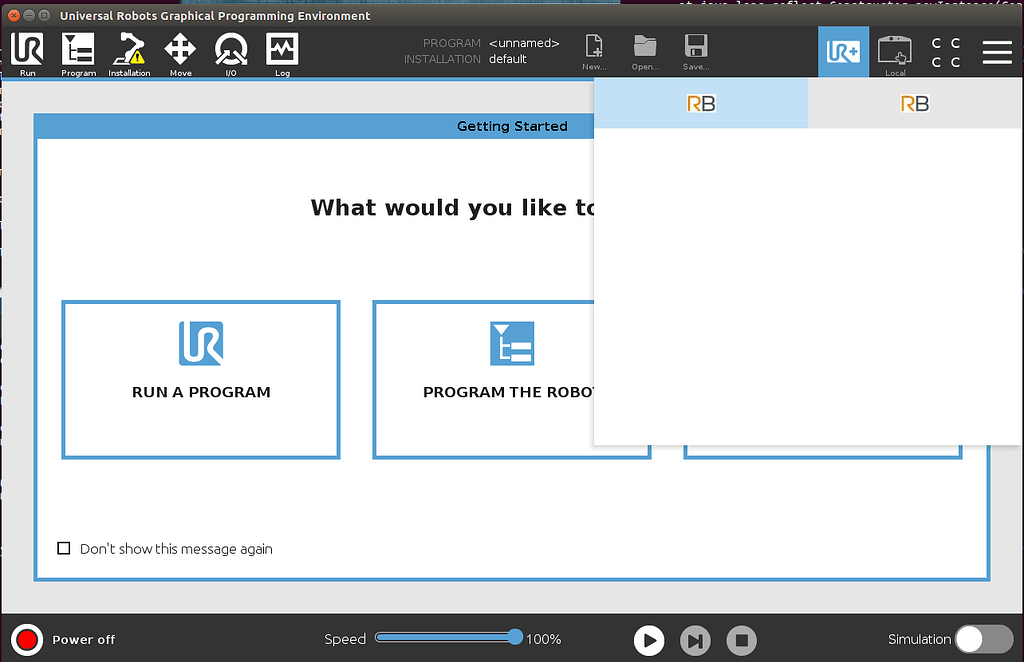 Toolbar does not show components - Java - Universal Robots Forum