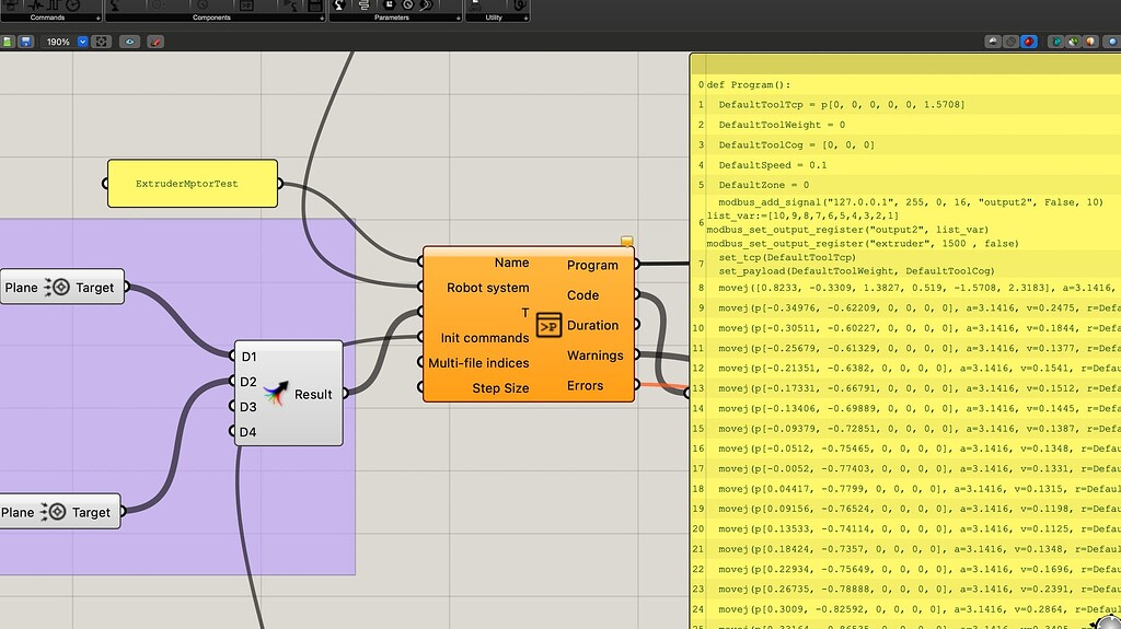 How Do I Add Custom Modbus Code To My Urscript Via Robots Plugin Urscript Universal Robots