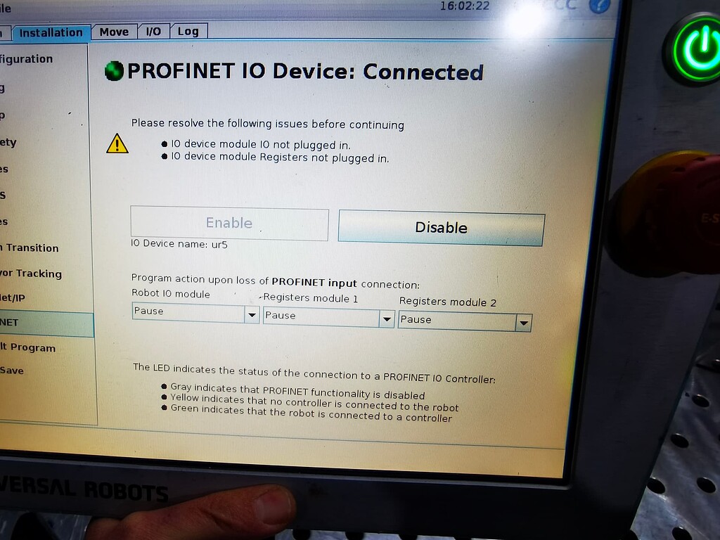 Ur5 Profinet Communication Problem With Siemens Plc Robot Communication Universal Robots Forum