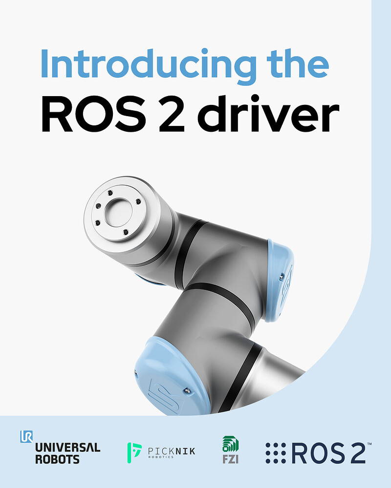 Universal Robots ROS 2 Driver release - ROS - Universal Robots Forum