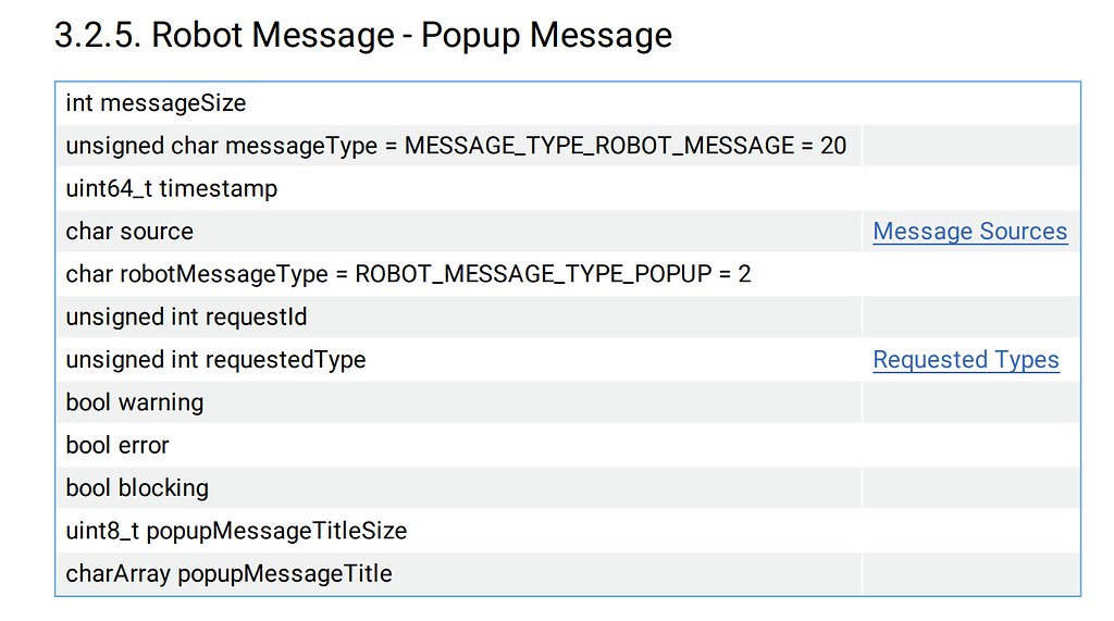 How to access the popup text via primary port - Robot Communication - Universal Robots Forum