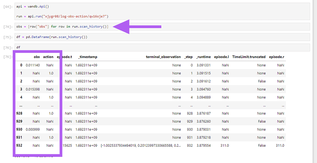 Why run.scan_history() still returns lots of NaN values - W&B Help - W ...