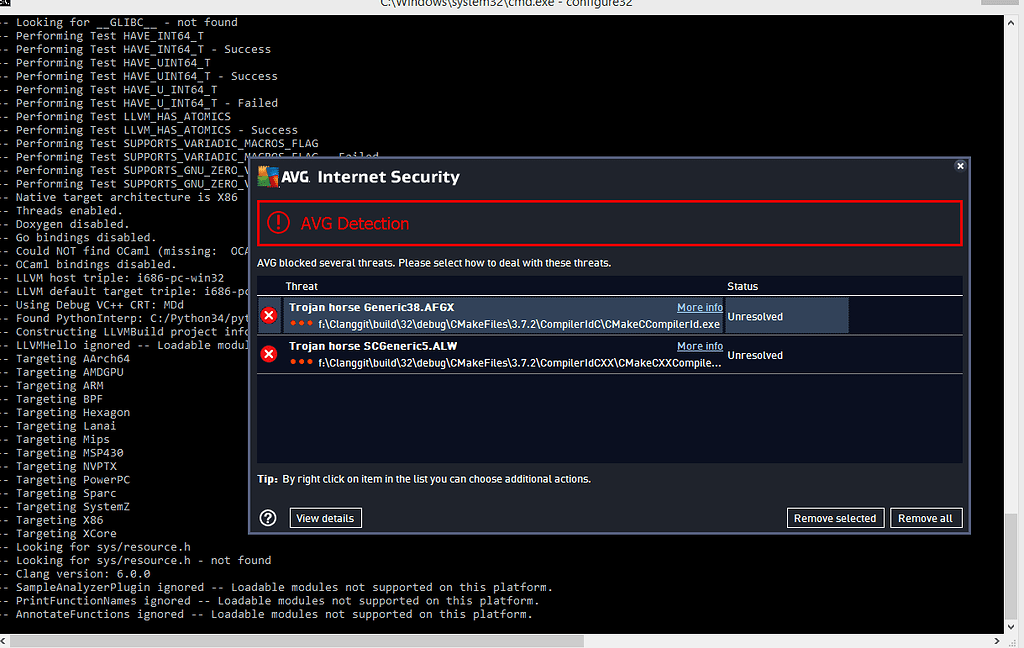 Llvmclang Build Issues Clang Frontend Llvm Discussion Forums
