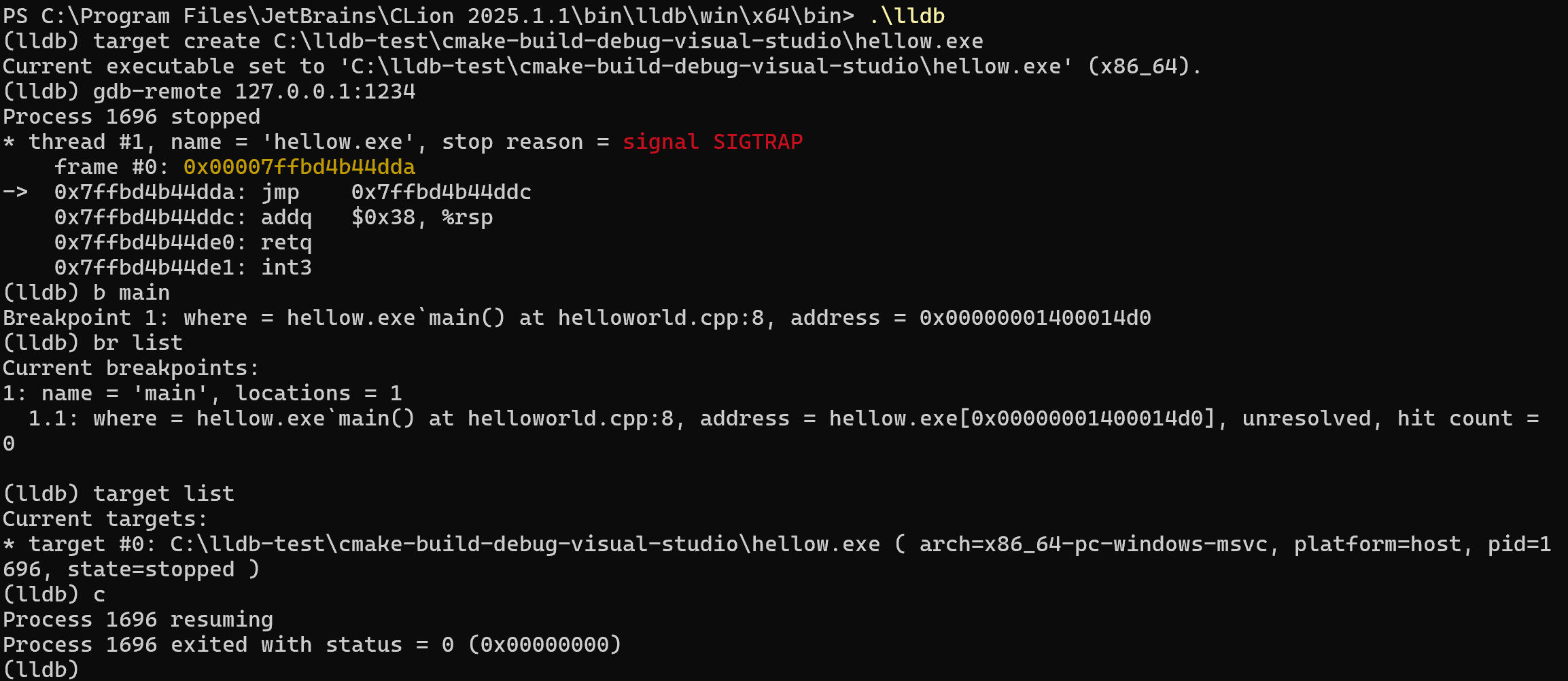 Does anyone know why the breakpoint is unresolved in gdb-remote debug? - LLDB - LLVM Discussion ...