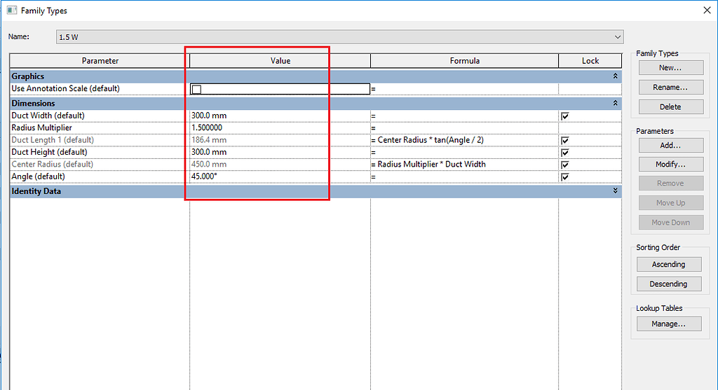 Revit Family Parameter Values In Family Editor - Developers - Dynamo