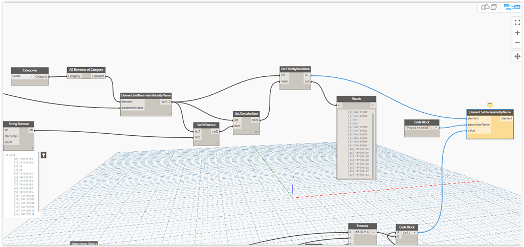 Set paramenter from filter(BoolMask) - Packages - Dynamo