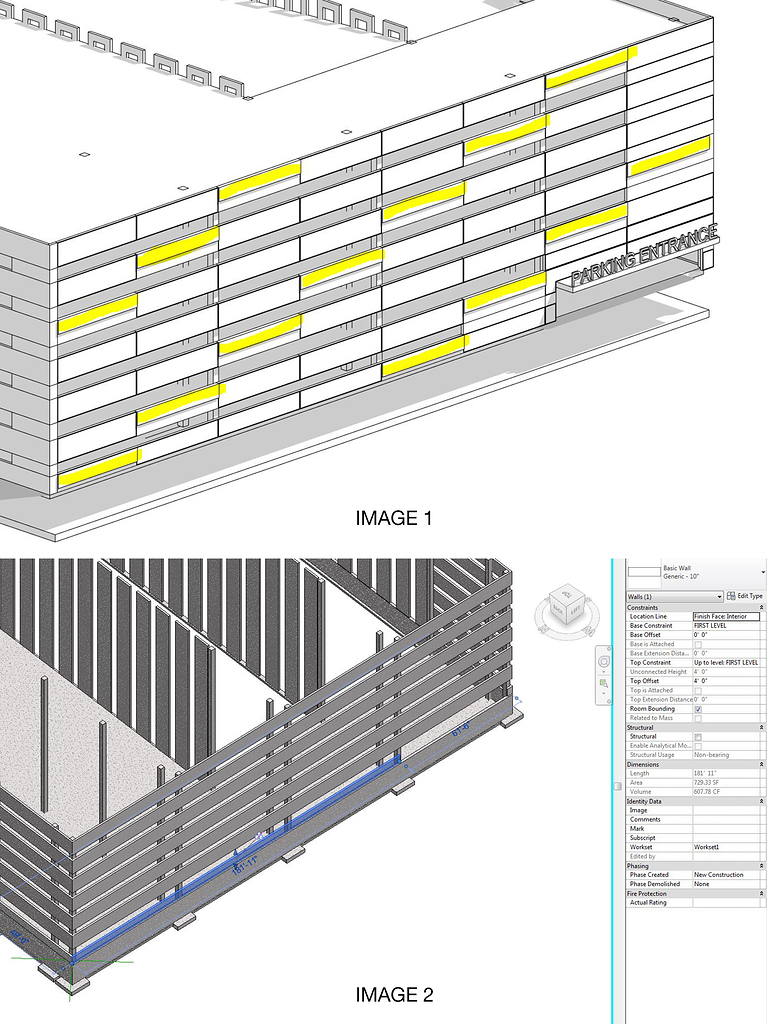 Creating Concrete Panel Pattern within Generic Wall In Revit - Revit ...