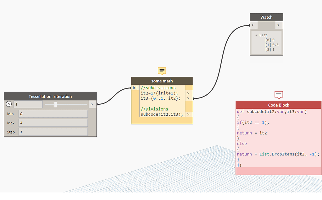 Conditional Statement in a Function - DesignScript - Dynamo