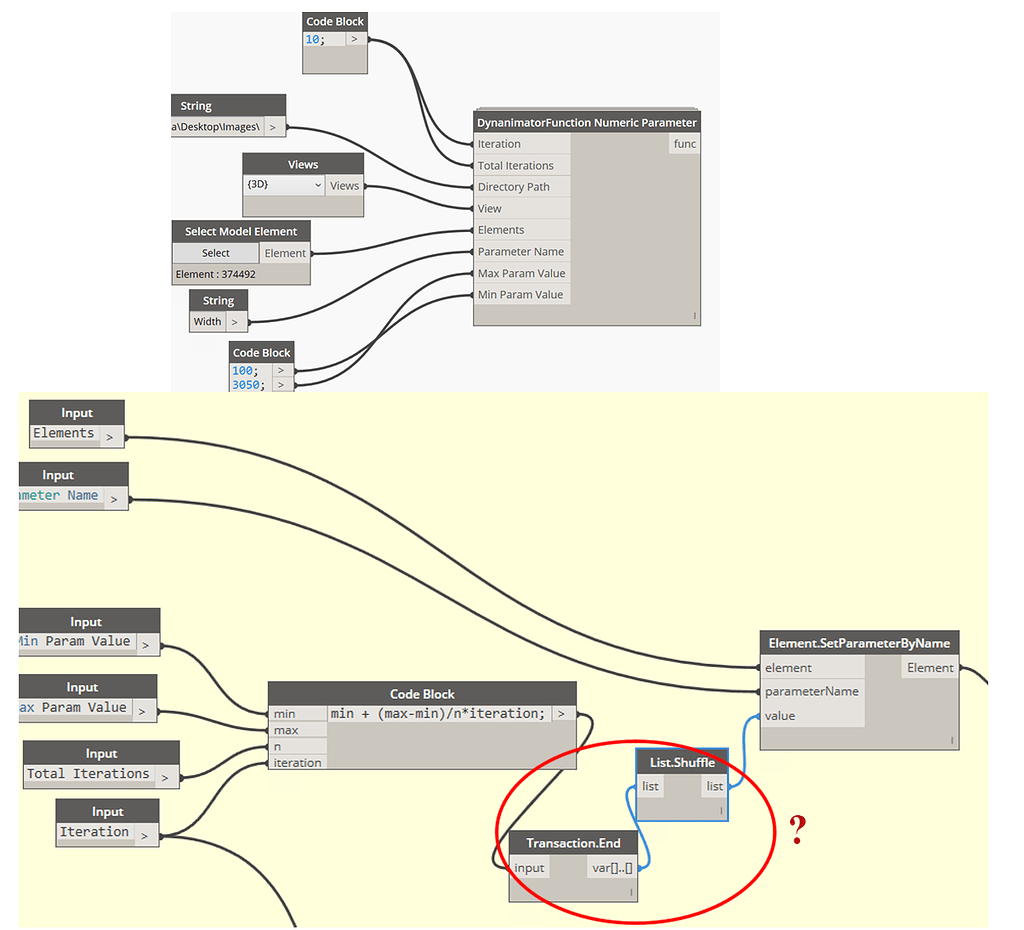 Randomizing Parameter Values & Export Image - Dynamo