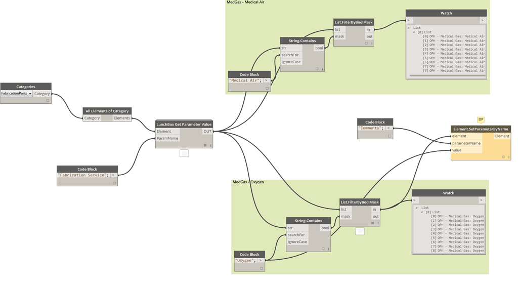 Assigning a parameter value from a filtered list - Packages - Dynamo