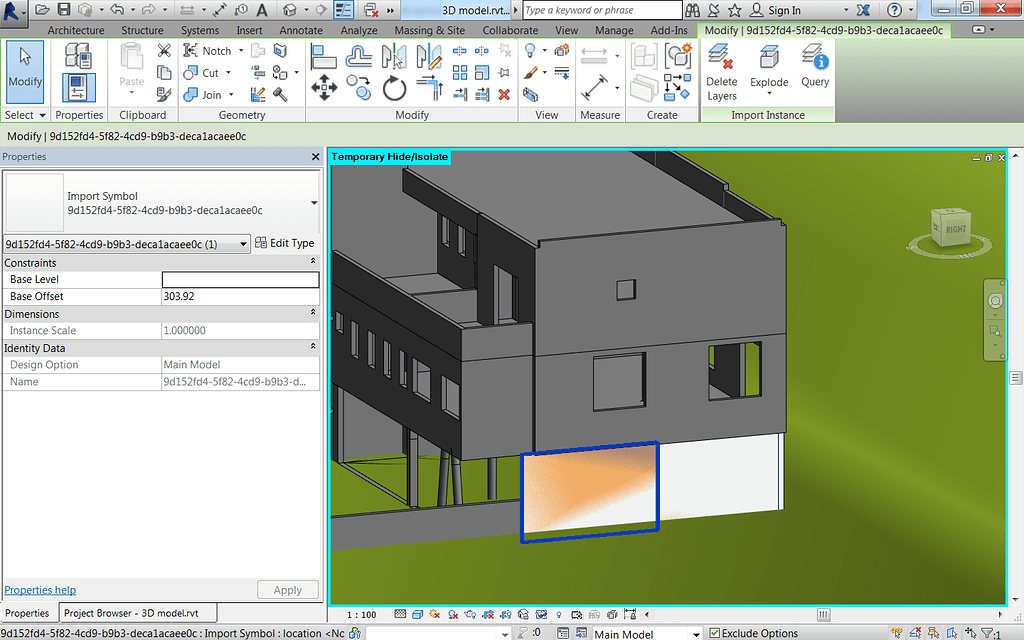 Split a wall in two walls and import the geometry from Dynamo to Revit - Packages - Dynamo