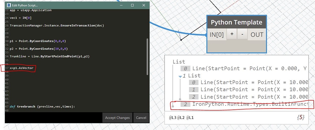 Creating Vectors in python - Dynamo