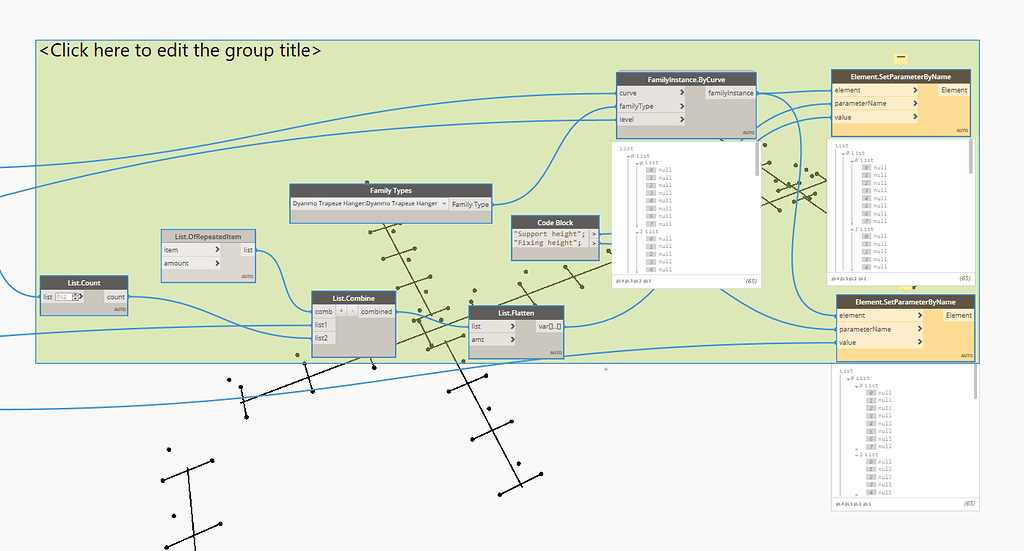 Warning: Internal error please report: Dereferencing a non-pointer - Revit - Dynamo