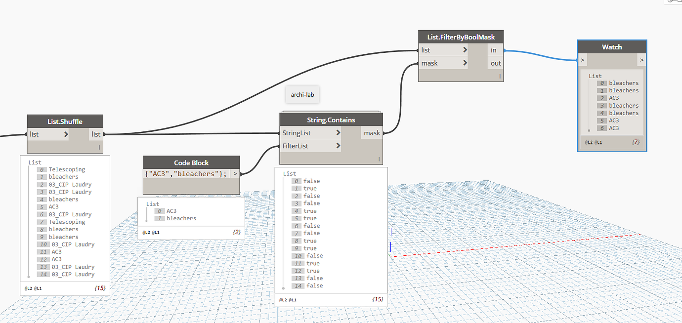 Searching for Multiple Values in String.Contains - Lists-Logic - Dynamo