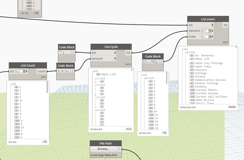 Insert list after every index of another list - Dynamo