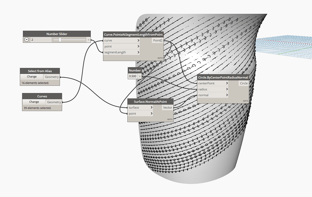 Create an object pattern over multiple surfaces - Geometry - Dynamo