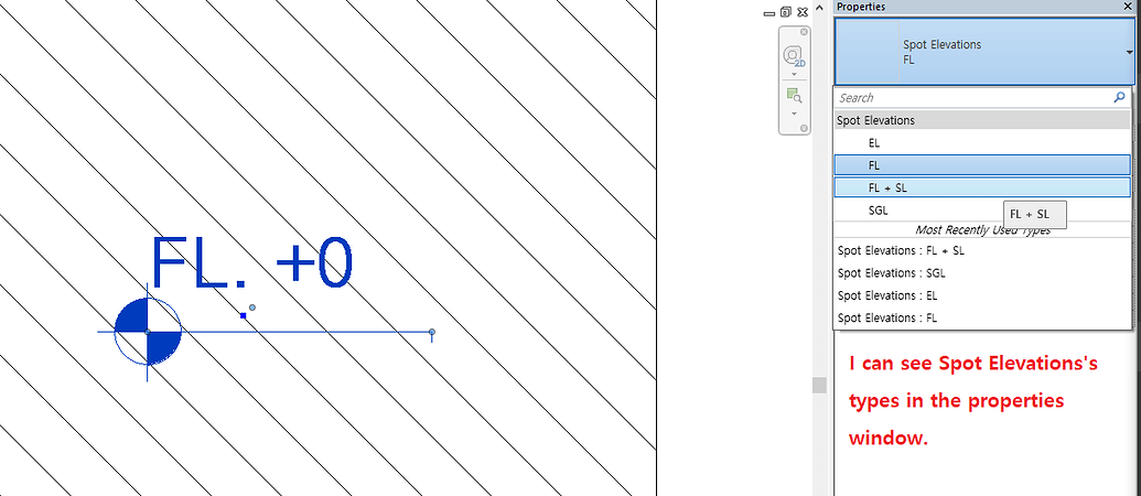 How to select and change spot elevations's type - Dynamo