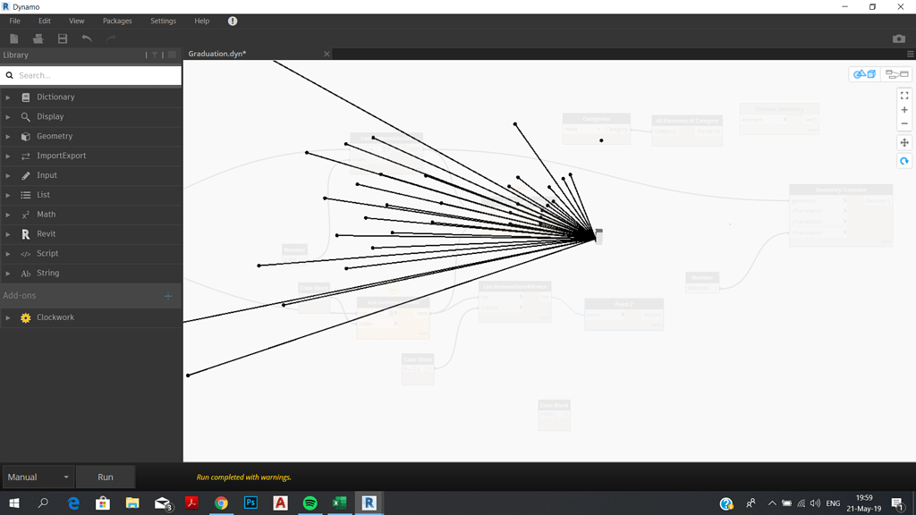 Angle between Vector and plane xy - Revit - Dynamo