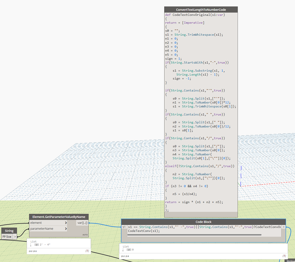 String.Contains Design script not working Revit 2020 - Revit - Dynamo