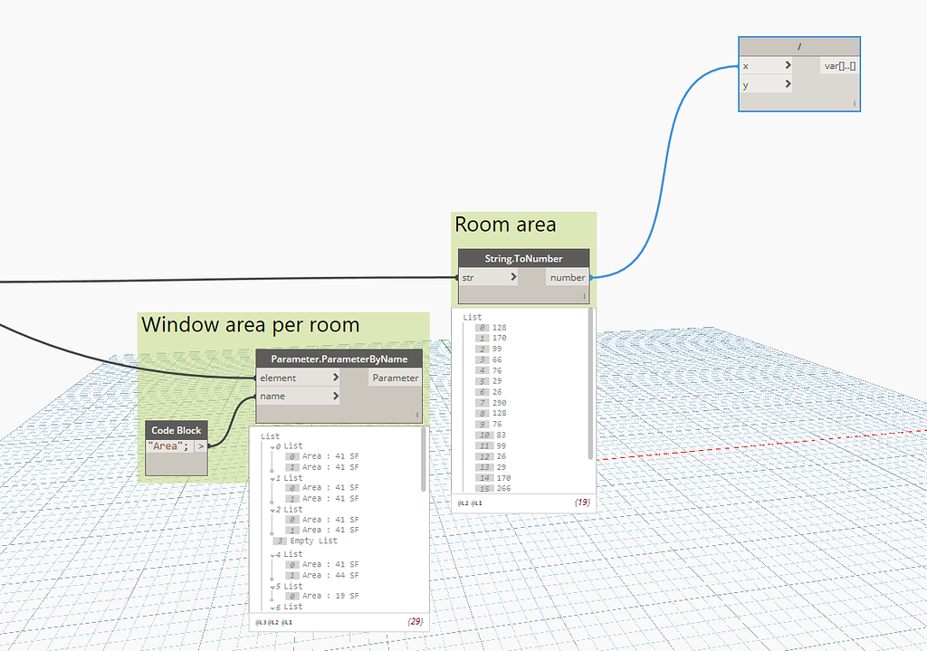 Add Sub-lists Within Lists - Revit - Dynamo