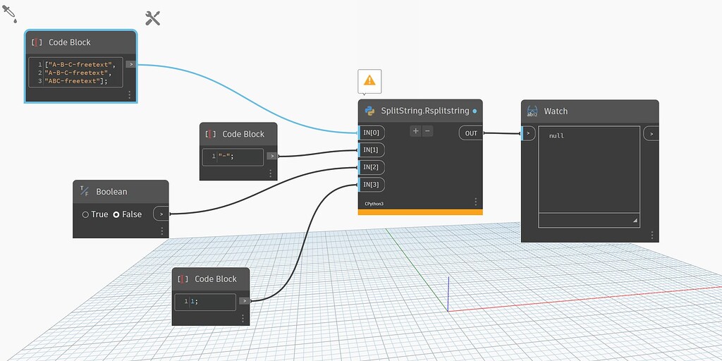 Split and rsplit strings? - Developers - Dynamo