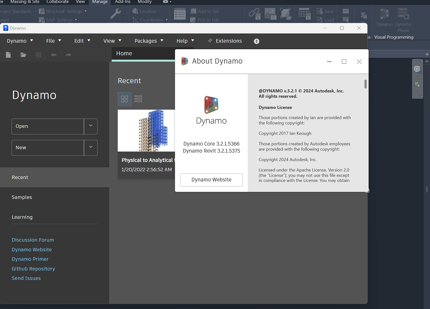 My Dynamo doesn't run when launching in Revit 2025 - Dynamo