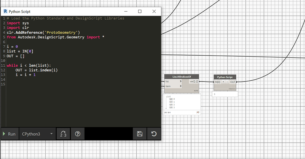 Get item at index using loop - Lists-Logic - Dynamo