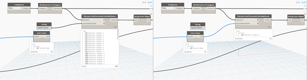 Take Value From List As String - Revit - Dynamo