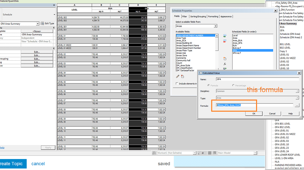 How to get schedule fields formulas? - Dynamo How to get schedule fields formulas? - Dynamo