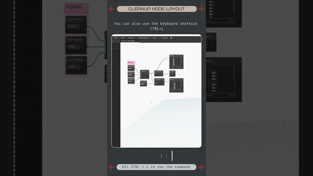 Hey, Did you Know? Clean-up Graph Layout tool - Share - Dynamo
