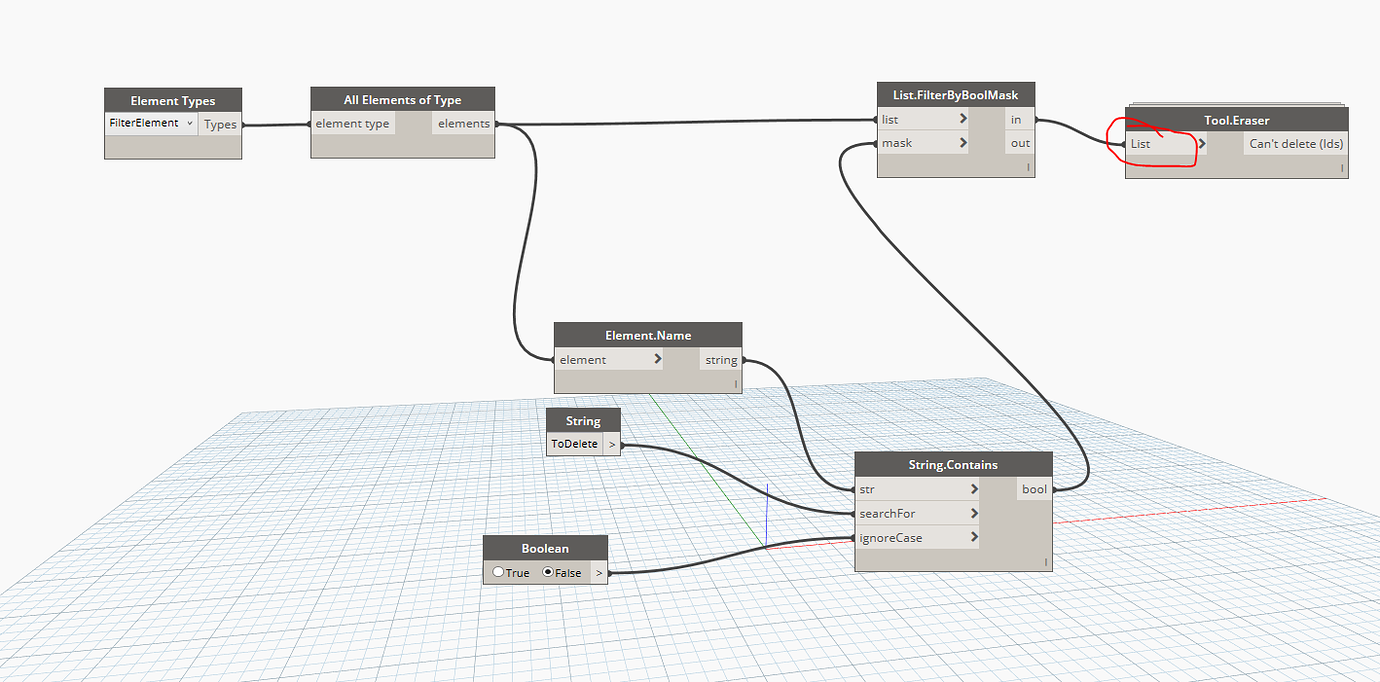 Using Dynamo to delete multiple 'Filters' from a Revit file - Packages - Dynamo