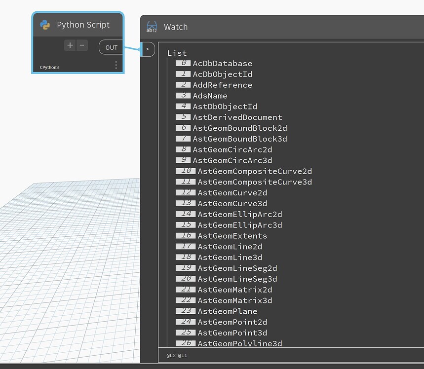 CLR References full list - Developers - Dynamo