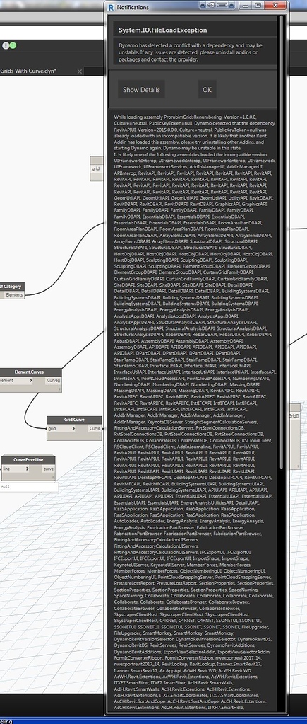 System.IO.FileLoadException While loading ProrubimGridsRenumbering - Packages - Dynamo