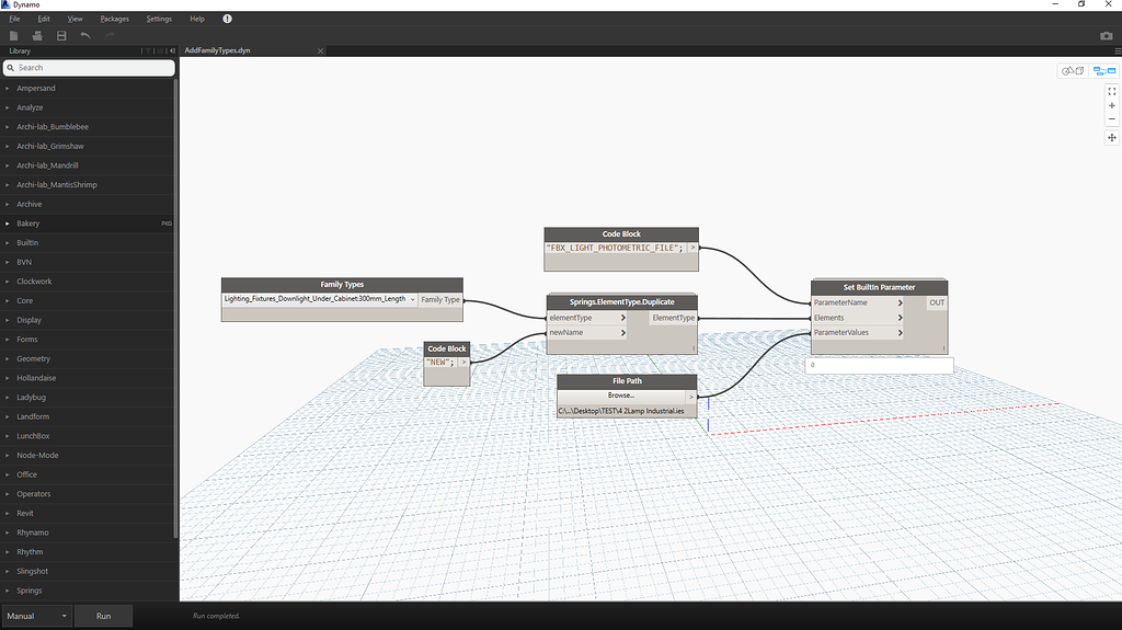 Setup Photometric Web File Issue - Revit - Dynamo