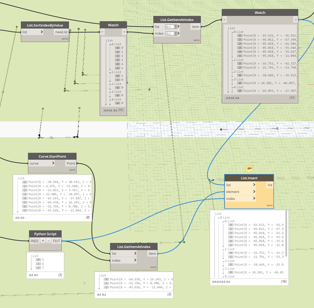 Adding New List in a List of Lists with List.Insert - Lists-Logic - Dynamo