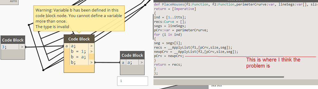 Code Block - Troubles with overwriting variable in loop - loop - Dynamo