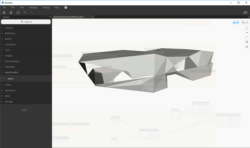 Split geometry to insert adaptive component - Revit - Dynamo