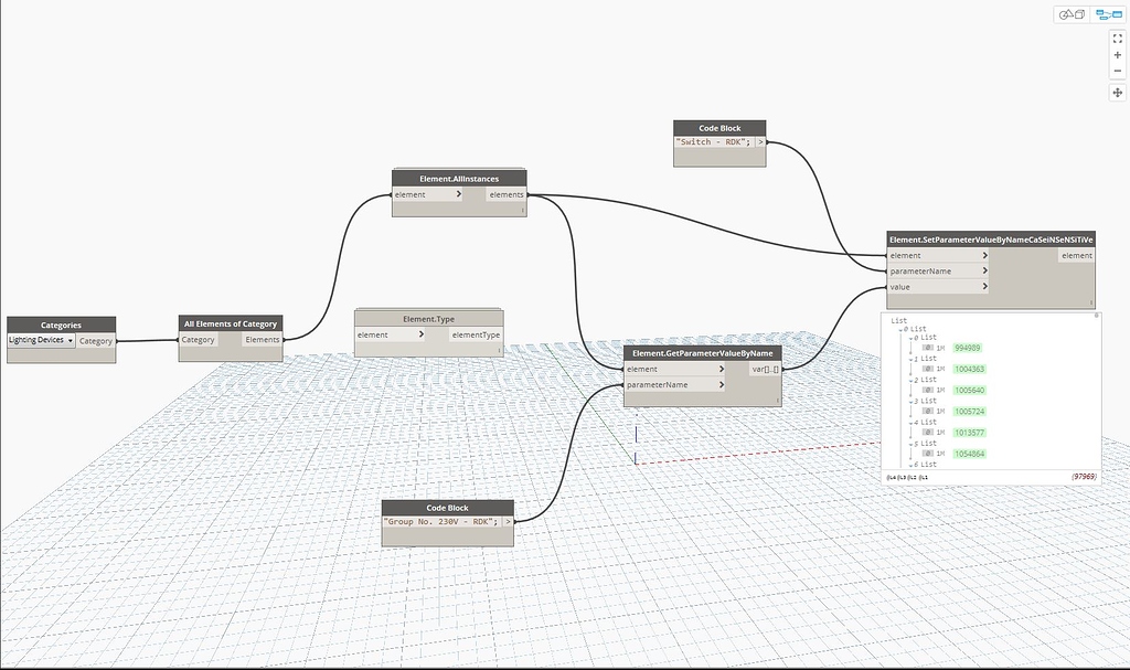 Copy instance parameter to another - Revit - Dynamo