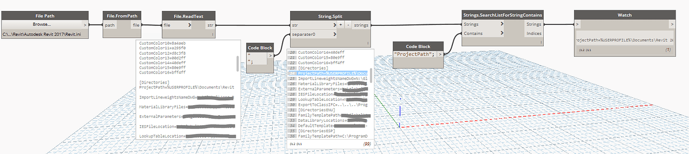 Default path for user files - Revit - Dynamo