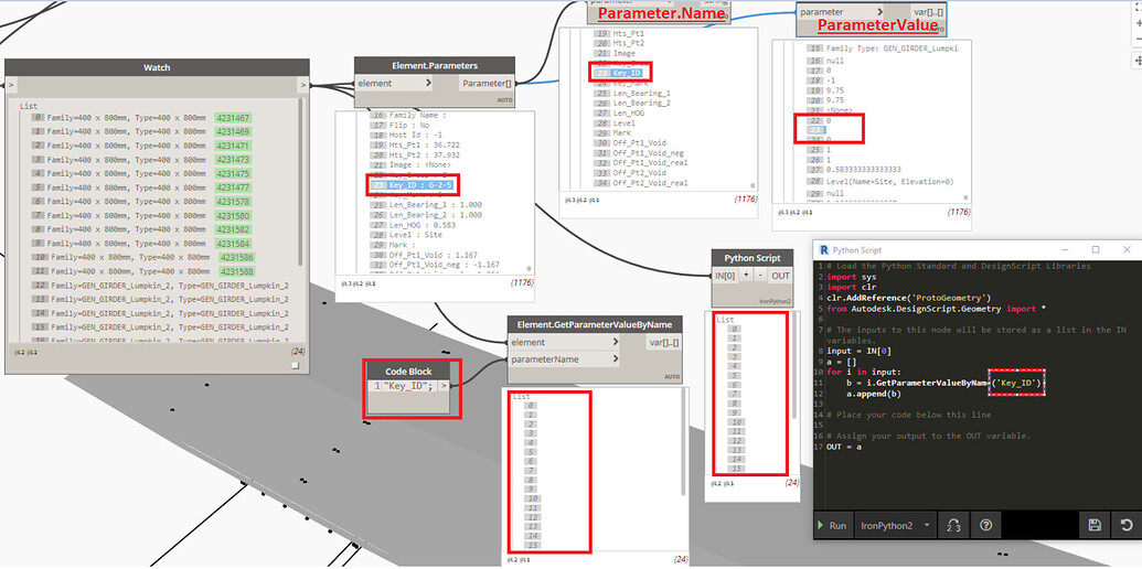 Get Parameter from Element issue - Revit - Dynamo