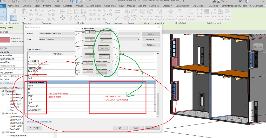 Assign calculated values to created shared parameters in Revit - Revit ...